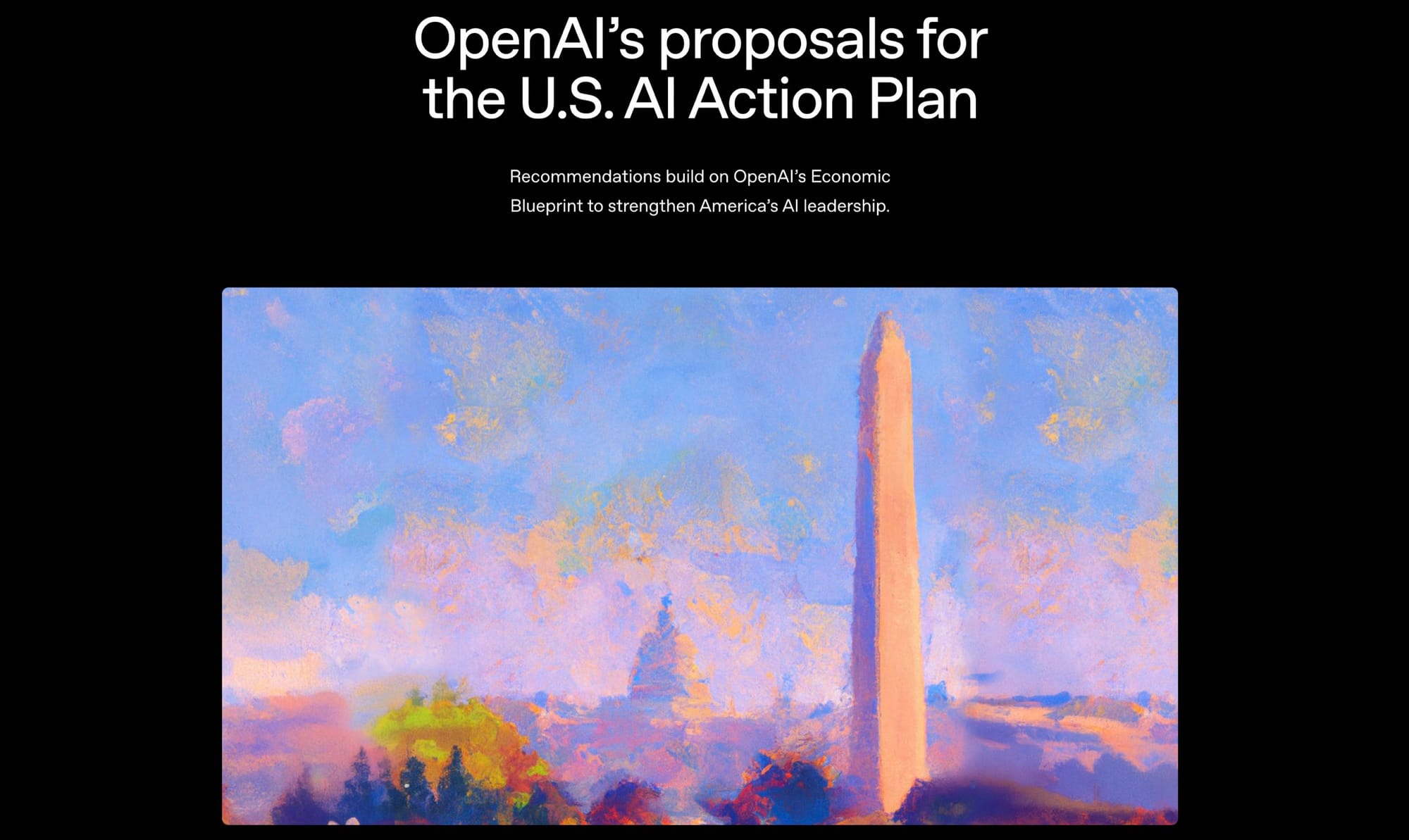 OpenAI’s Vision for American Techno-Dominance