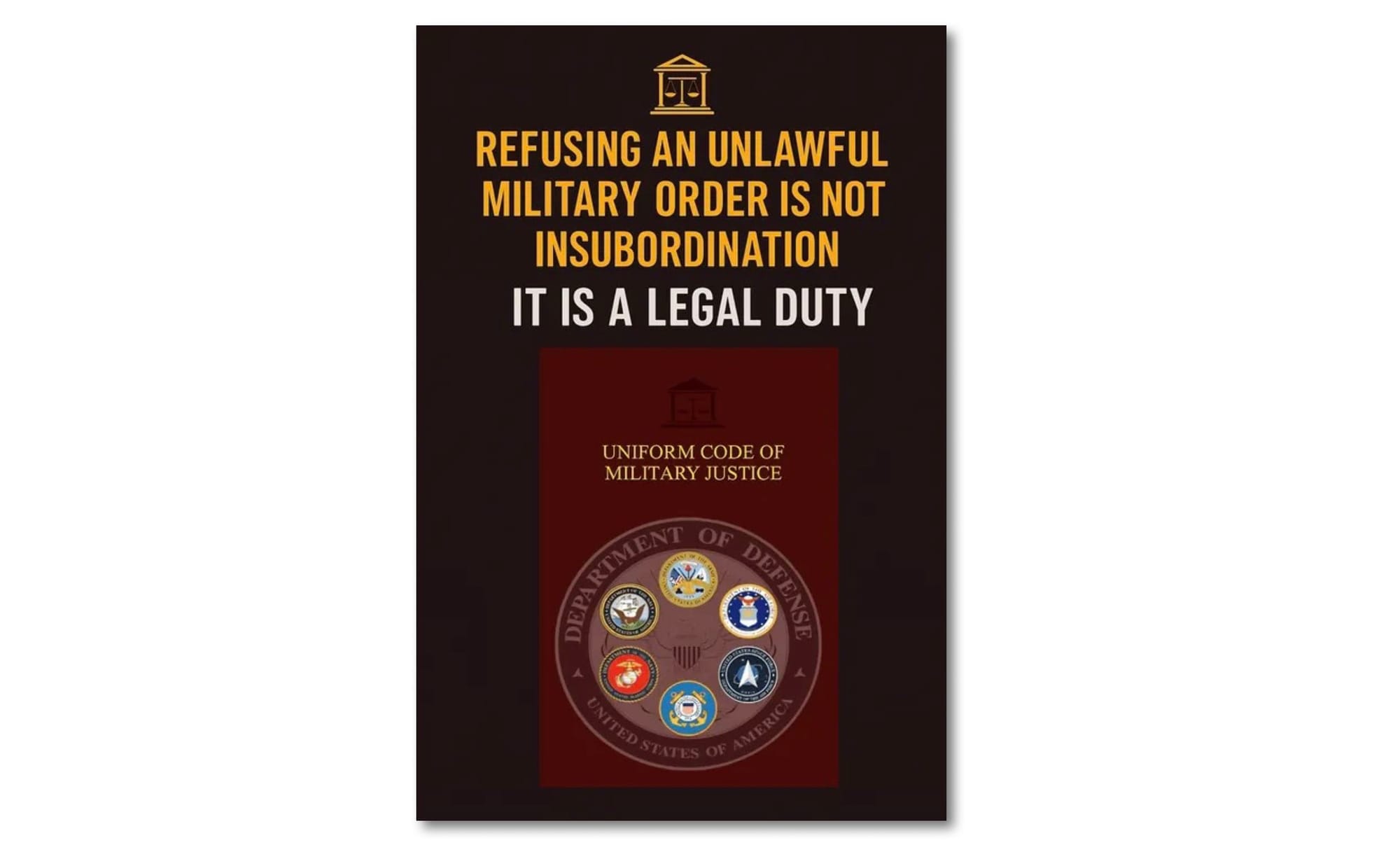 Trump Threatens Military Officers Who Tell Their Troops Not To Obey ...