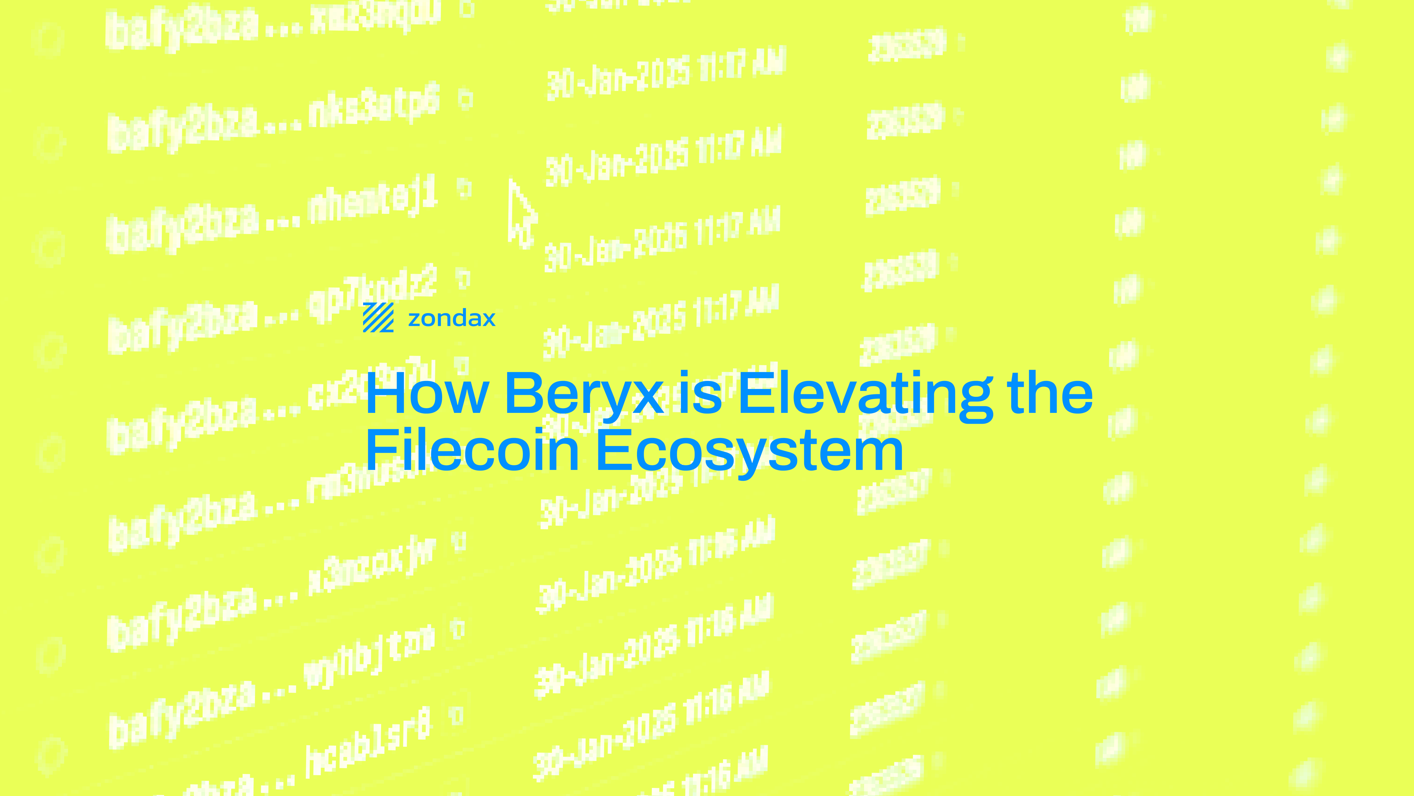 How Beryx is Elevating the Fil...
