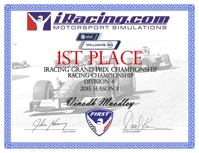 A new way to get better iRacing results certificates