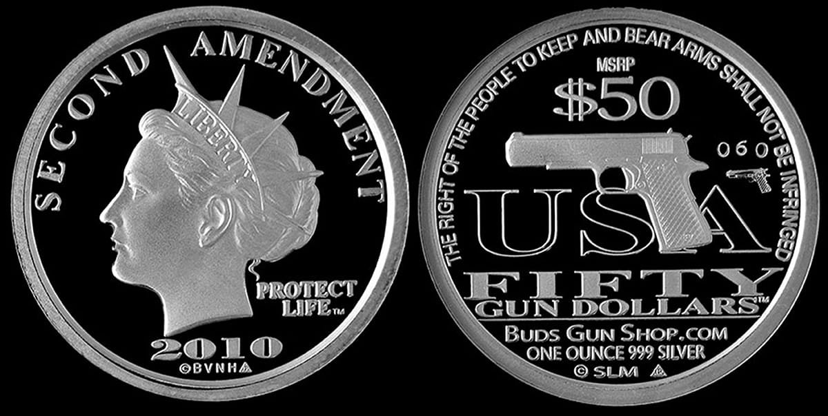 Second Amendment Gun Dollars - Bud's Gun Shop