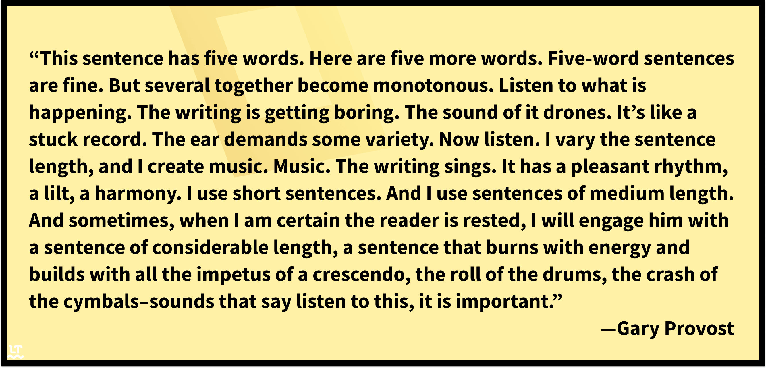Sentence Length Why Does It Matter 