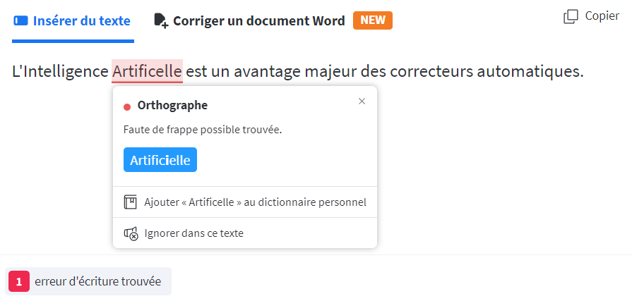 Intelligence artificielle et correcteurs | Blog Insights