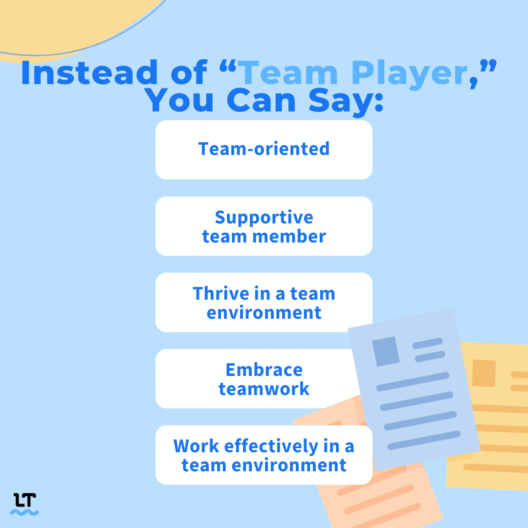 Other Ways To Say Team Player 15 Synonyms For Your Resume