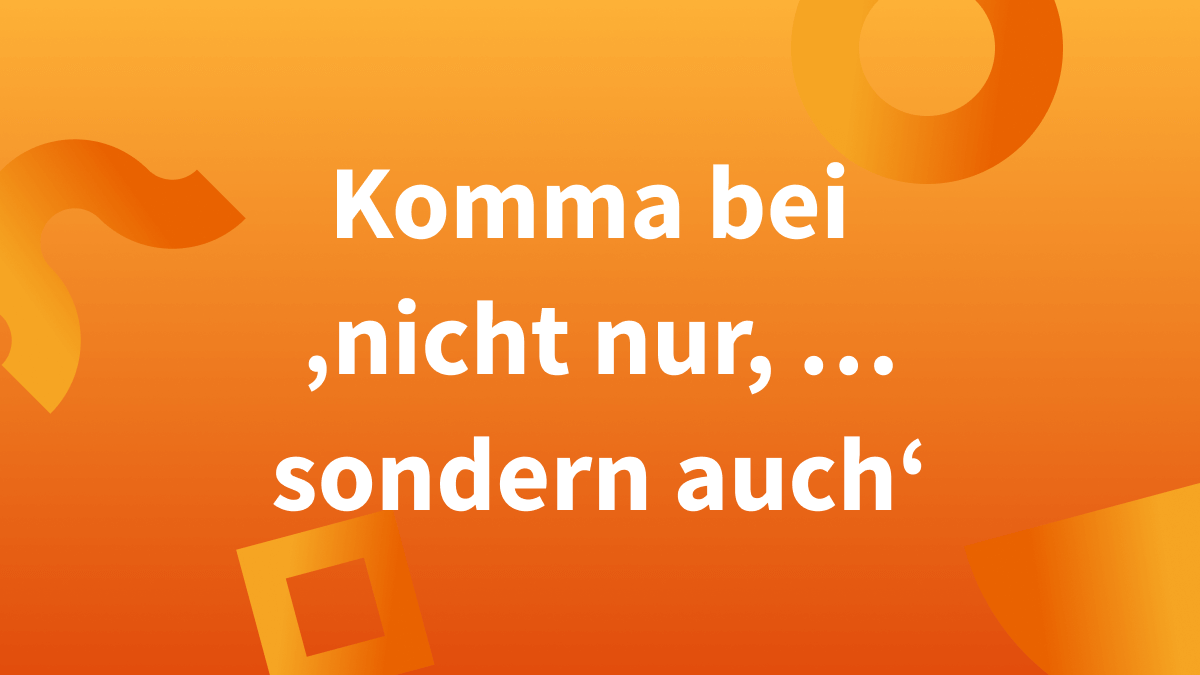 ‚Selbst wenn‘ und ‚auch wenn‘: Komma meist notwendig