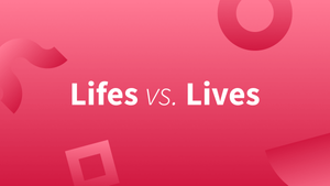 Lifes of Lives: What is the Plural of Life?
