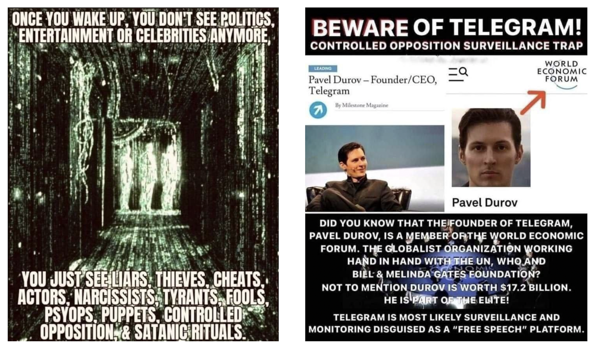 The Psy-Op Arrest Of The Founder Of Telegram Pavel Durov | One Of The ...