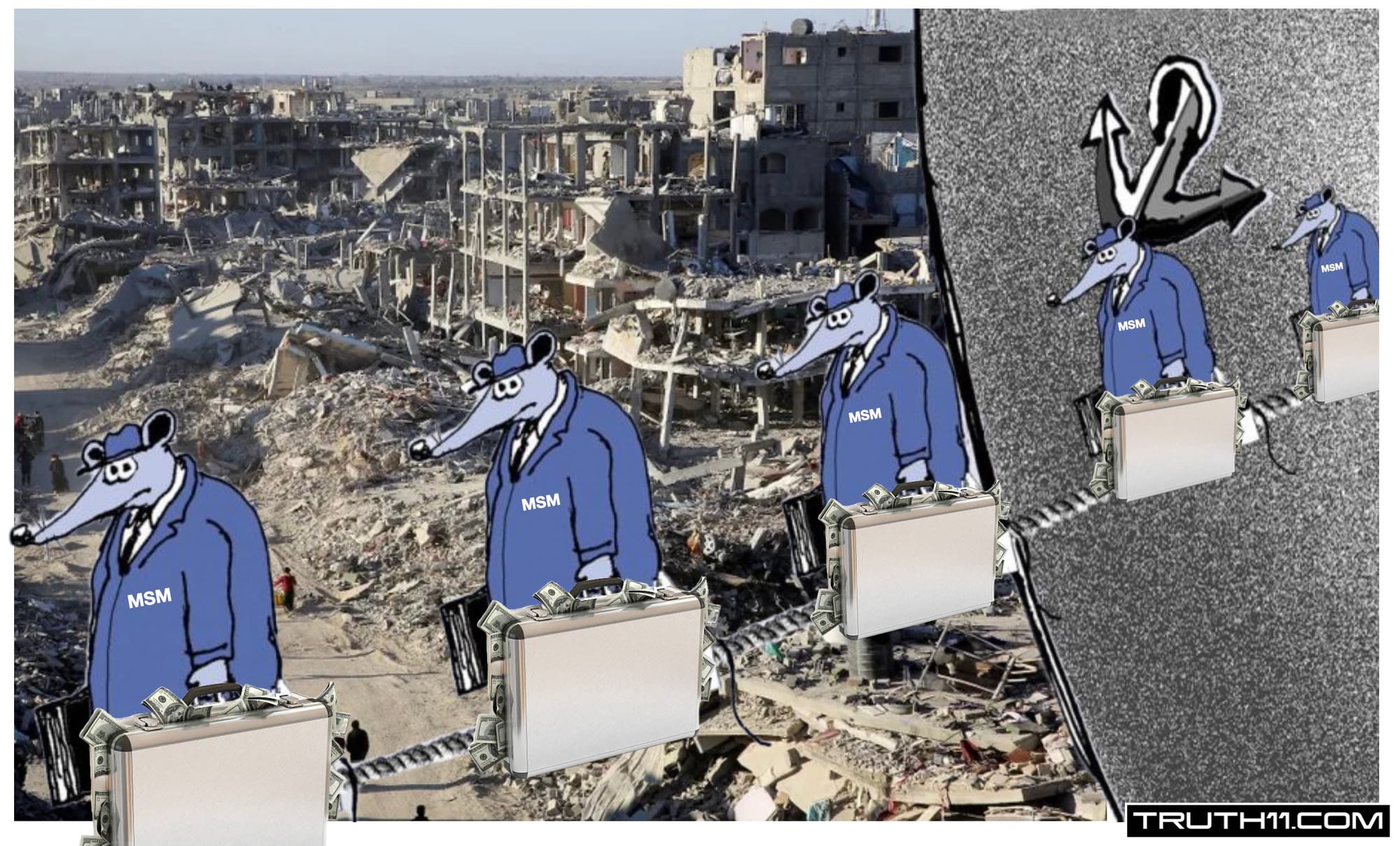 Mainstream Media Pivoting Late Against Israeli Genocide In Gaza | Rats ...