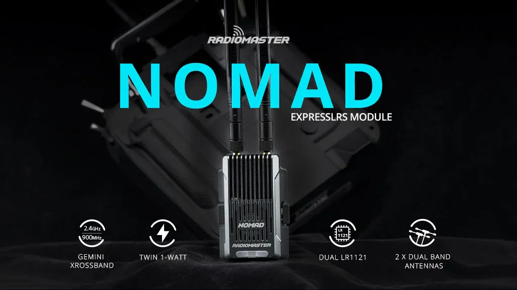 Discover the Versatile Radiomaster Nomad ELRS Module