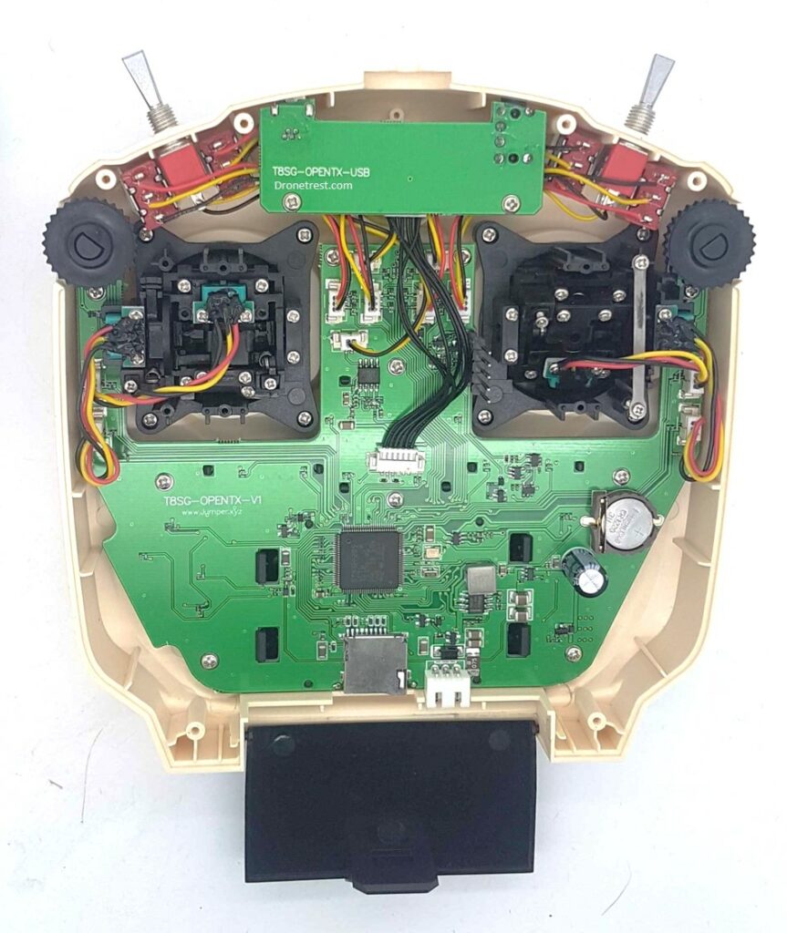 Jumper T12 Radio Review: OpenTX, but small... and cream coloured?