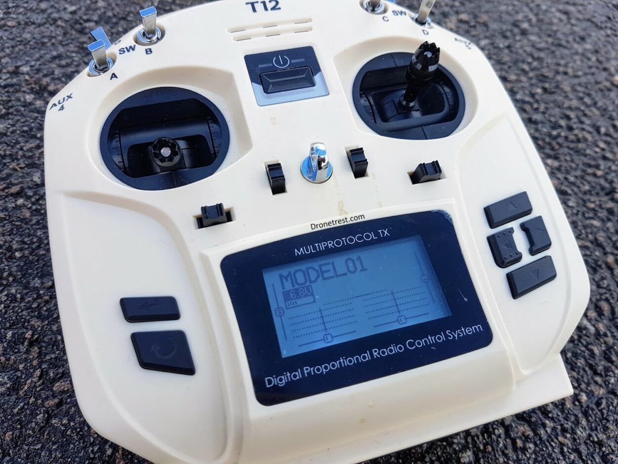 Jumper T12 Radio Review: OpenTX, but small... and cream coloured?