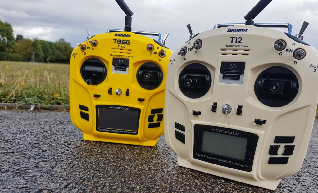 Jumper T12 Radio Review: OpenTX, but small... and cream coloured?