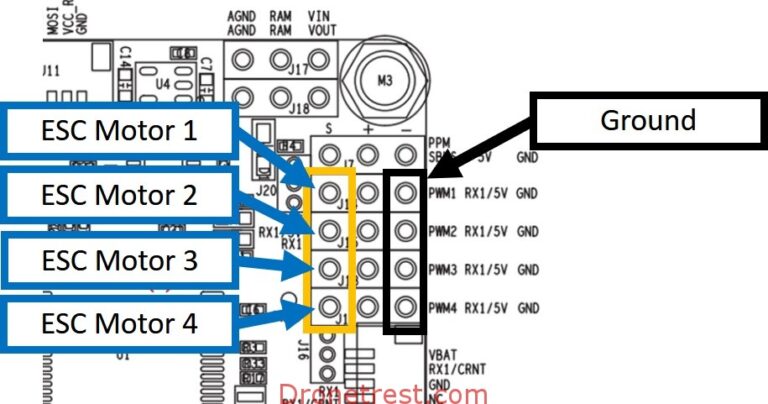 How To Connect Quadcopter Motors and ESC