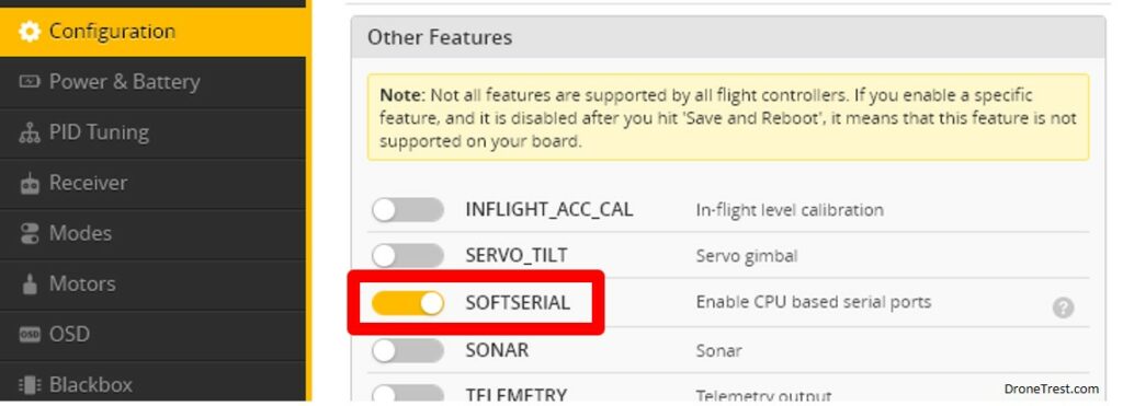 SmartPort Telemetry Via SoftSerial (BetaFlight)