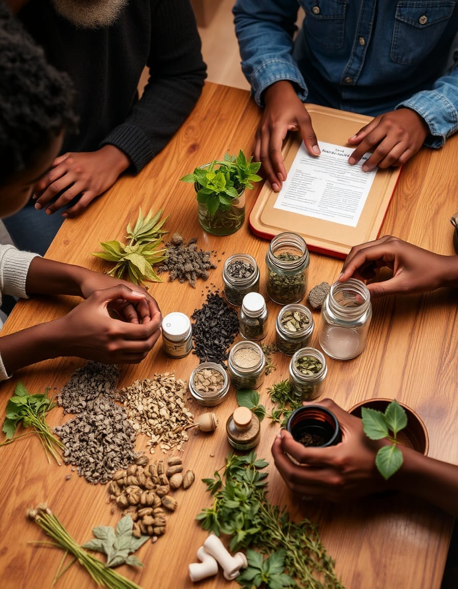 Herbal First Aid Kits | Building a Natural Medicine Cabinet for Black ...