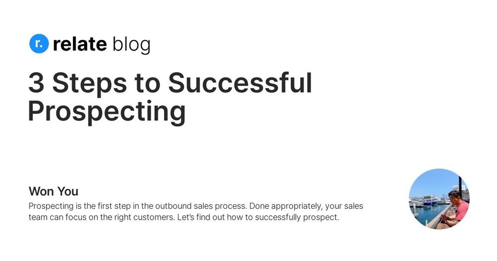 3 Steps to Successful Prospecting