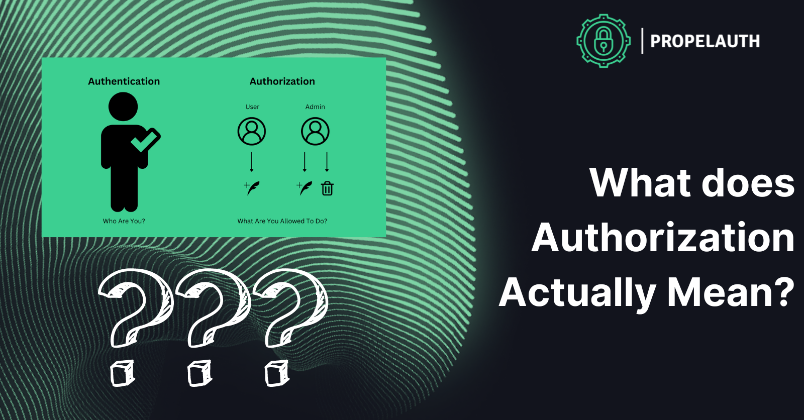 What Does Authorization Actually Mean PropelAuth Blog