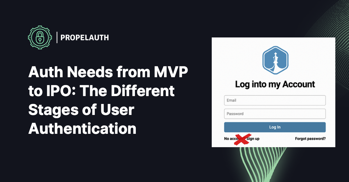 Auth Needs From MVP to IPO: The Different Stages of User Authentication ...