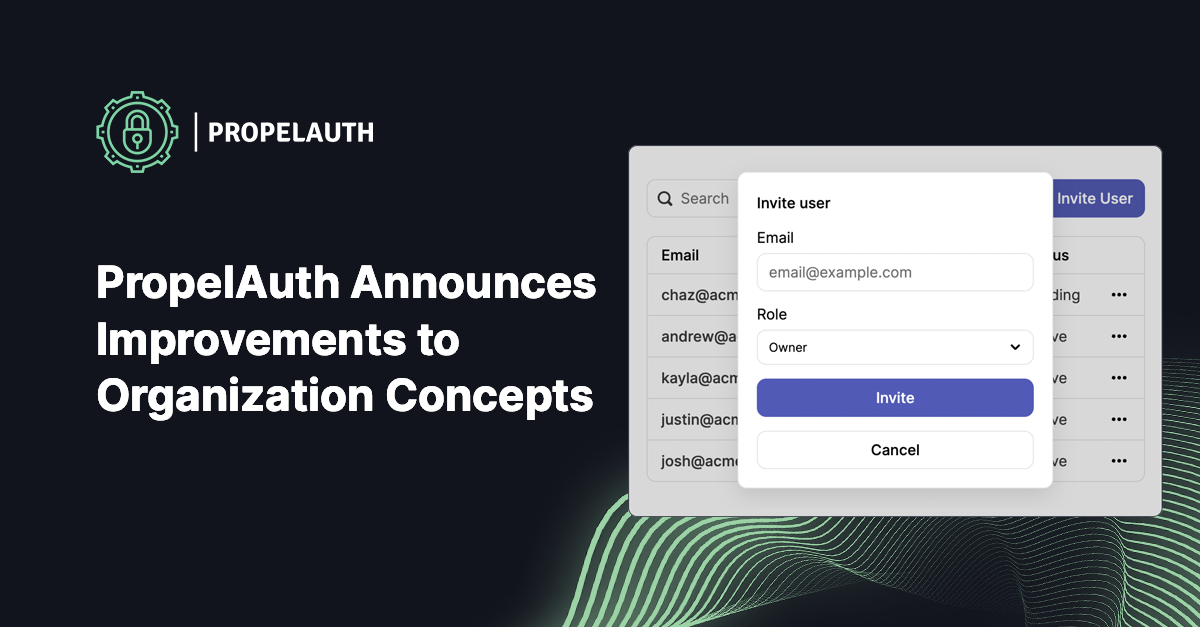 PropelAuth Announces Improvements to Organization Concepts | PropelAuth ...