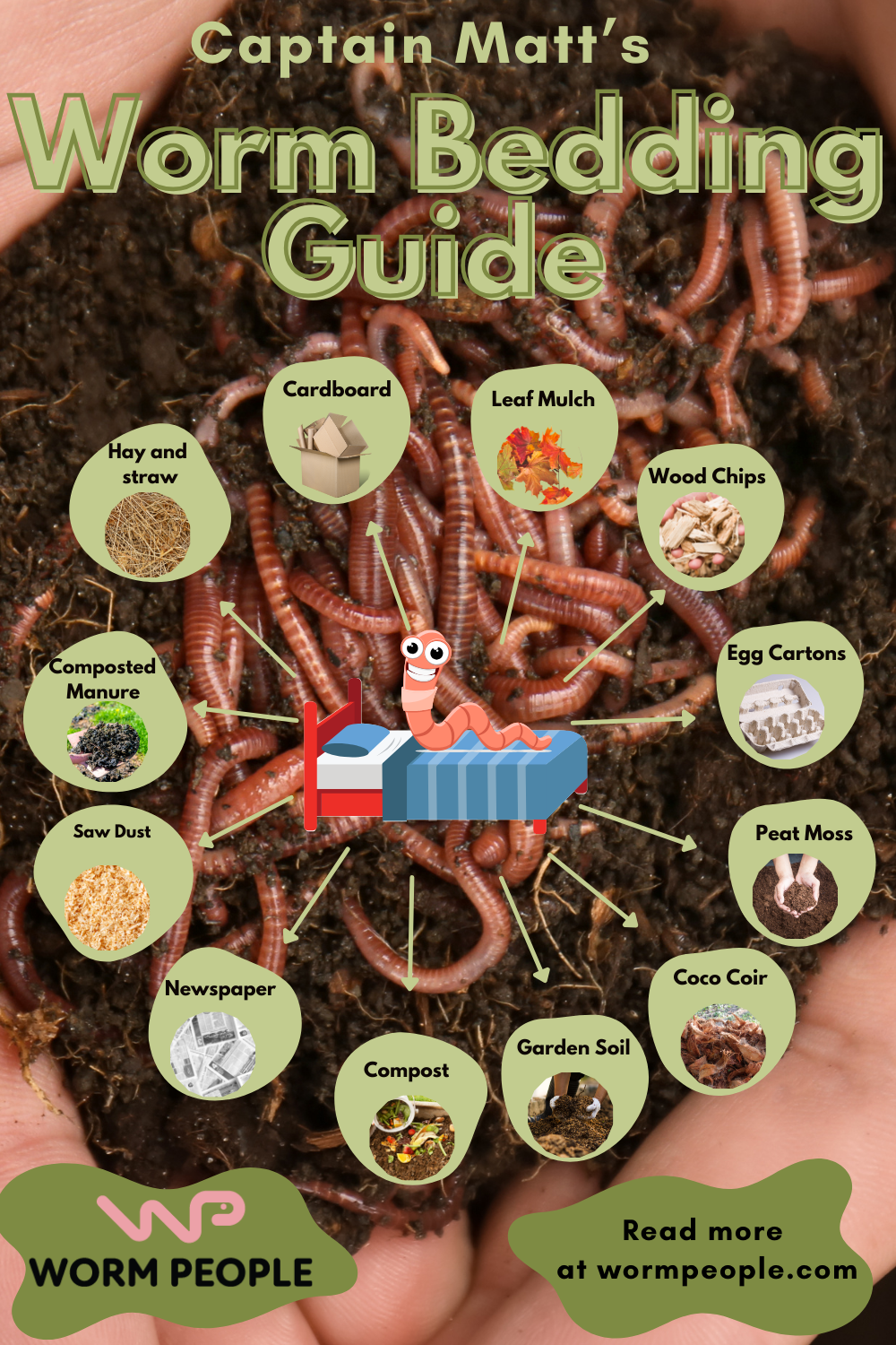 Worm Bedding: Everything You Need To Know · Worm People