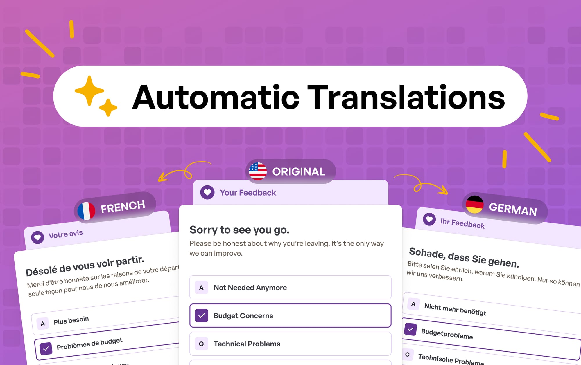 Launch: Automatic Translations for Cancel Flows and support for 45 new ...