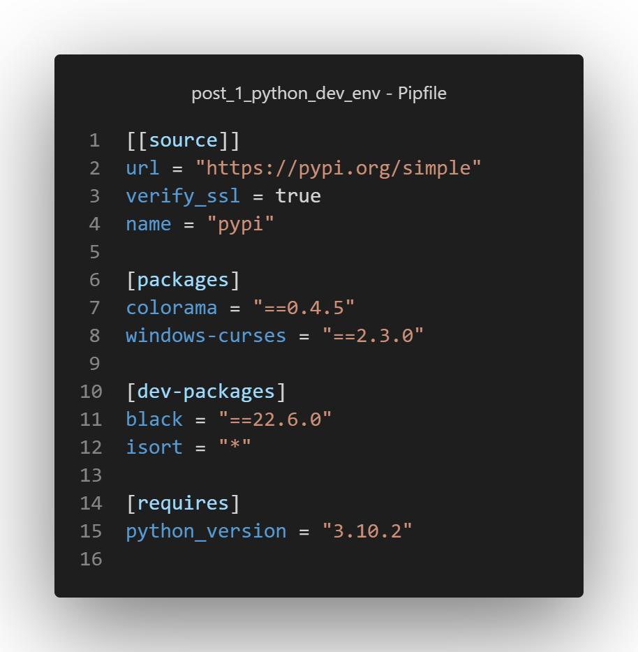 How to Set up Your Python Application's Development Environment