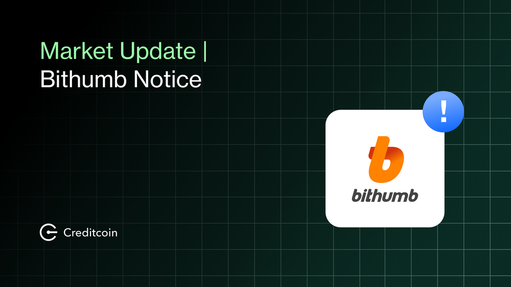 Market Update | Bithumb Notice